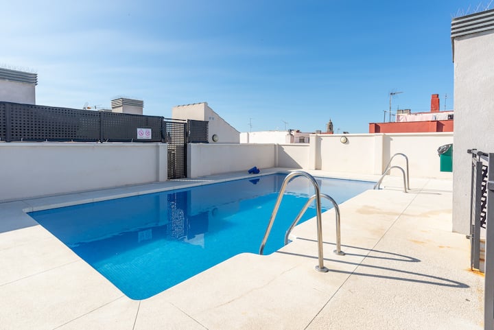 Larimar | Swimming Pool-old Town-walk Everywhere - Málaga