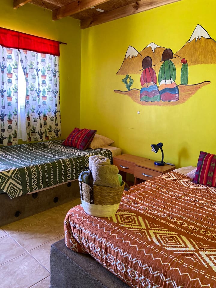 Casa Millantu ° Room 2 Beds Private Bathroom - San Pedro de Atacama