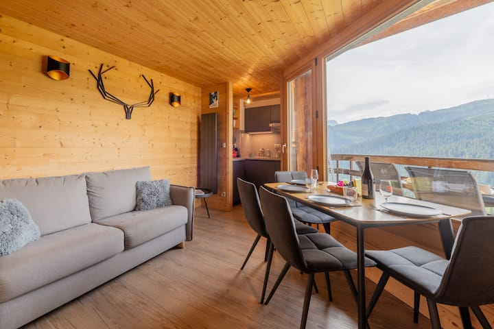 Duplex Pied Des Pistes Samoens 1600 Plein Sud - Samoëns