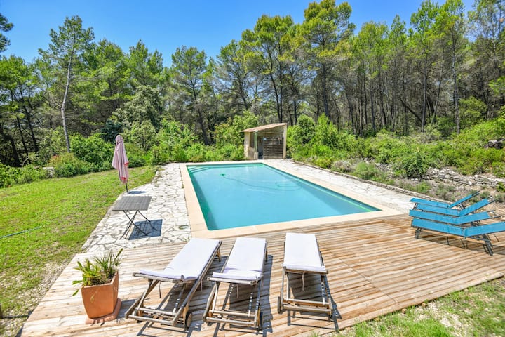 T2 Meublé En Pleine Nature Avec Piscine Partagée - Venelles