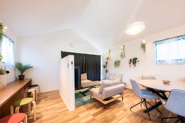 Cozy2br 1000 Sq/ft 4min Sta. 1min Beach. Max 6per. - Enoshima