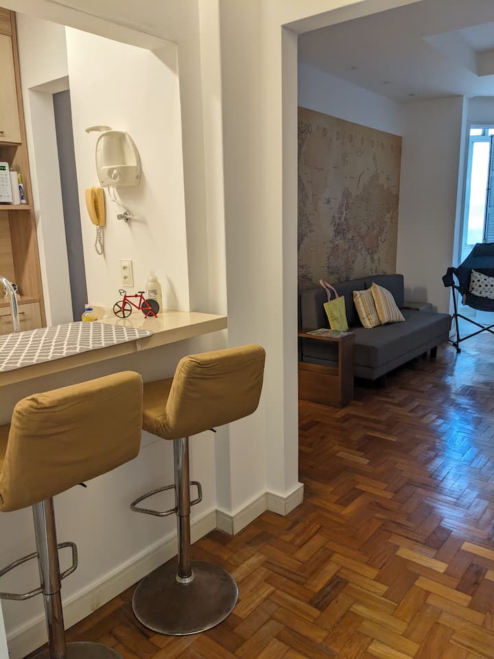 Copa Posto 6 Av.atlantica Remodeled 2 Bed 2 Bath - Copacabana