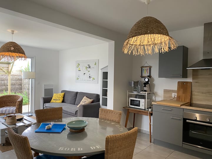 Jolie Maison "Plage Des Lutins" , 4 Vélos - Noirmoutier-en-l'Île