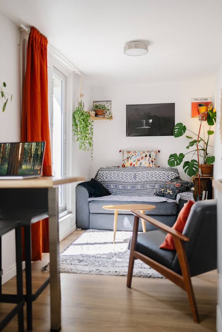 Duplex Lumineux Avec Terrasse - Calme & Central - ibis budget Strasbourg Centre Republique