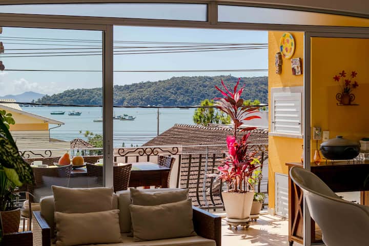 Vista Mar Espetacular A Poucos Passos Da Areia - Pôrto Belo