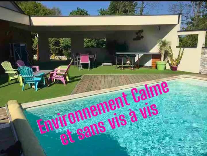 ÉVasion Tropicale Piscine,calme,nature Et Bonheur - Agen
