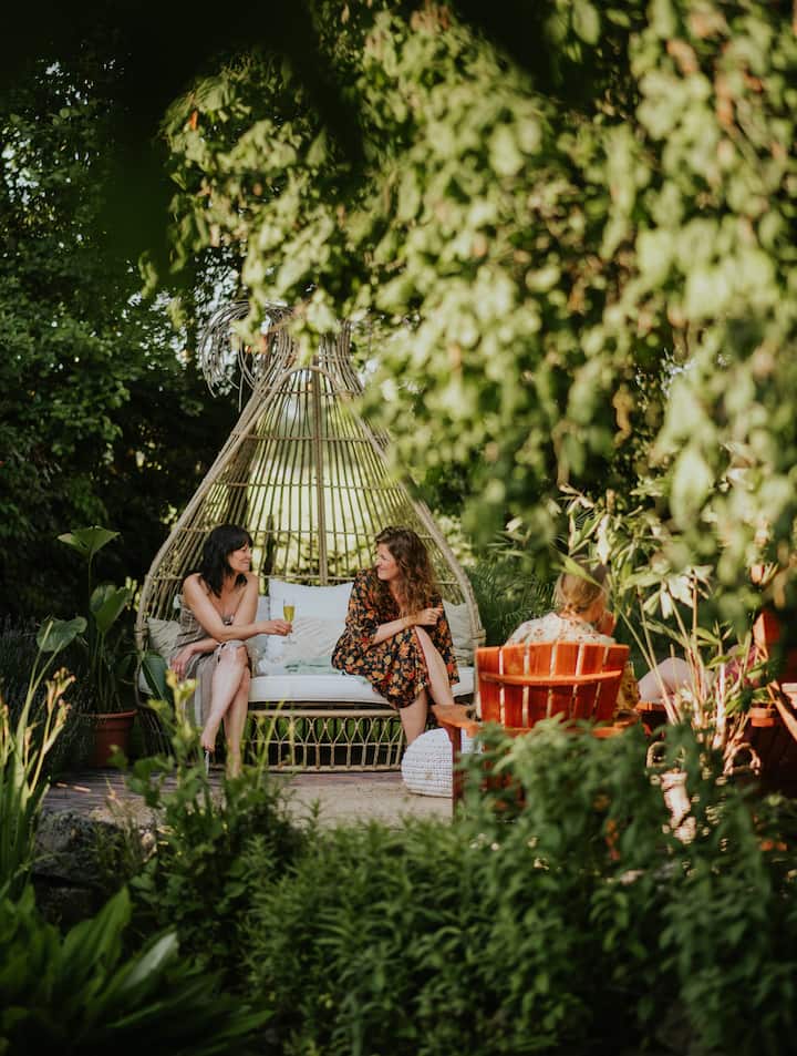 2 Cabins & Privé Sauna + Hottub In 4000m2 Tuin - Vught