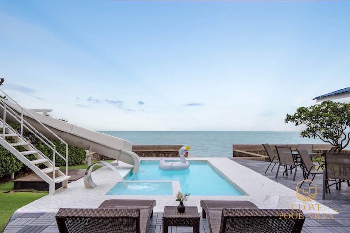 Classic Beachfront 4 Bedrooms (Chaam-huahin) - Hua Hin