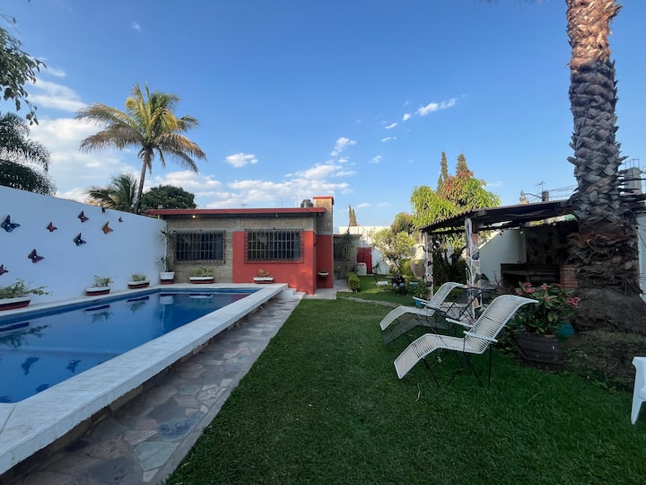 “La Gloria” Casa Residencial. Alberca Y Jardín. - Yautepec de Zaragoza