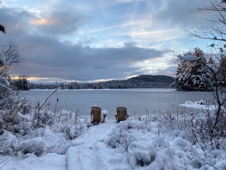 Private Lakefront Cabin In Woods Near Sunday River - Greenwood, ME