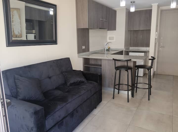 Departamento 1 Dorm +1 Baño + Sofá Cama - Santiago
