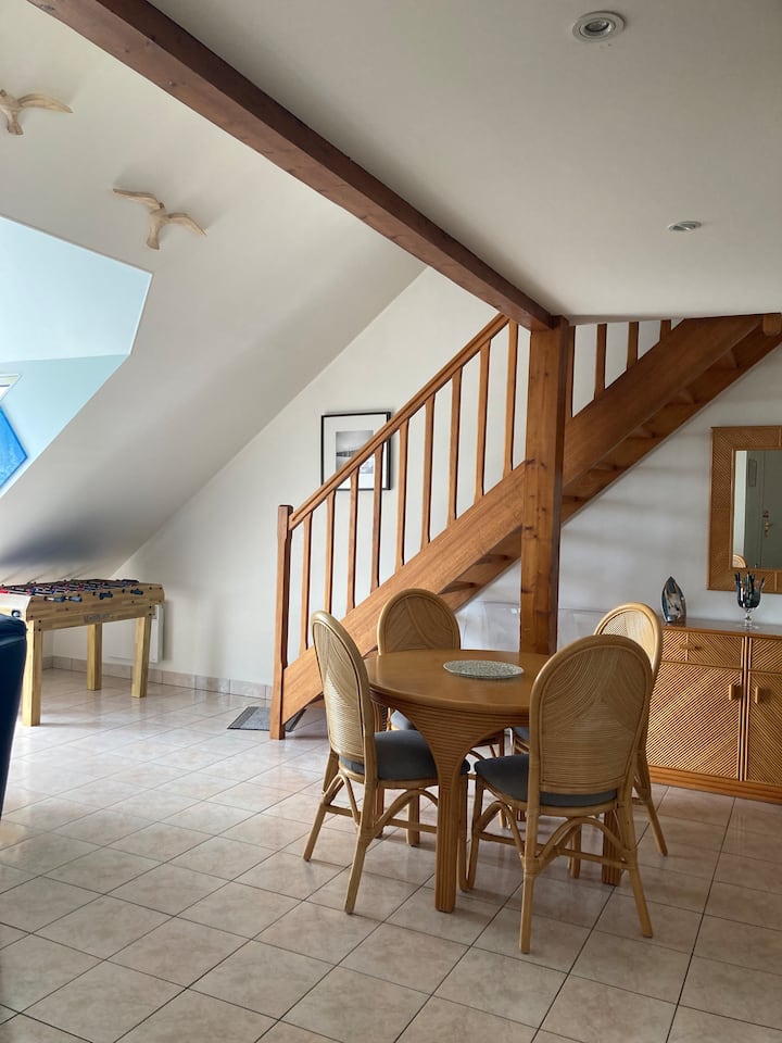 Appartement Spacieux Face à La Mer - La Turballe