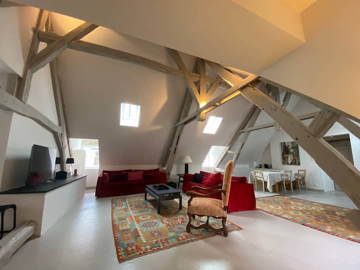 Un Loft Spacieux Dans Le Centre Historique. - Avallon