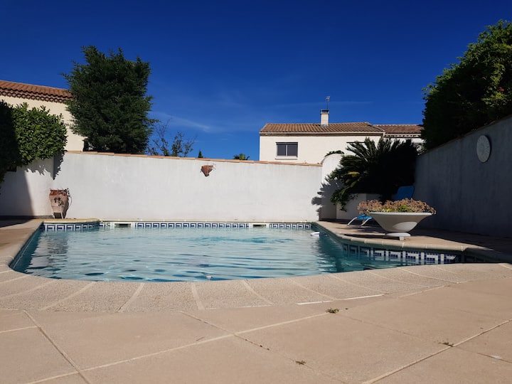 Villa Avec Piscine Entre Montpellier Et La Mer. - Montpellier