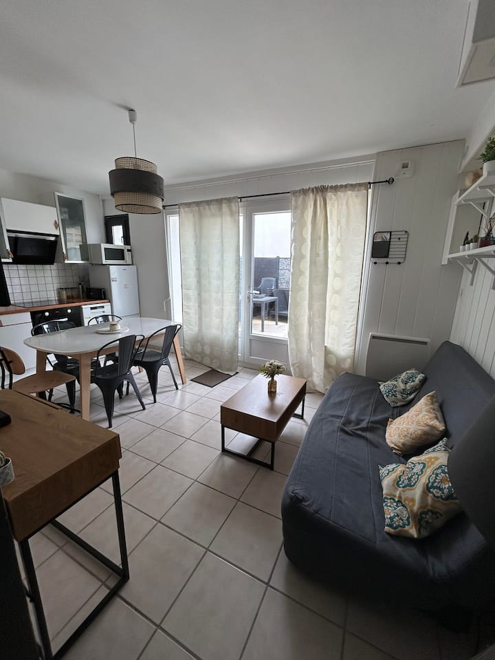 Appart 50m Plage/grde Terrasse/ts Commerce - Saint-Jean-de-Monts