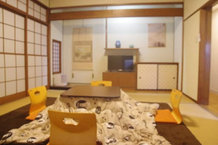 【まちの宿・歴史館前　１F】温もり溢れる戸建て1階部分の宿 - Mito