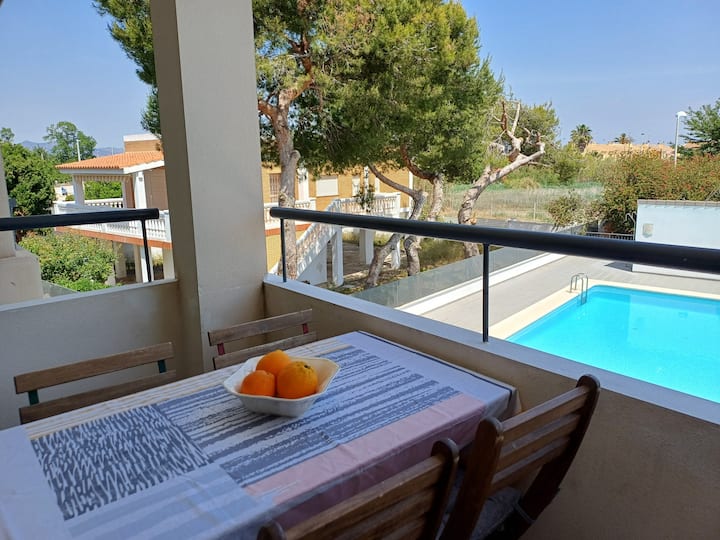 Amplio Duplex En La Playa Con Piscina - Canet de Berenguer