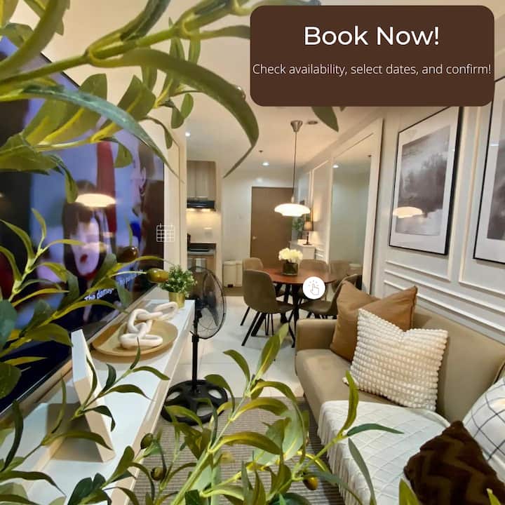 Posh & Cozy 1-bedroom Condo At The Center Of Cebu - Mandaue City