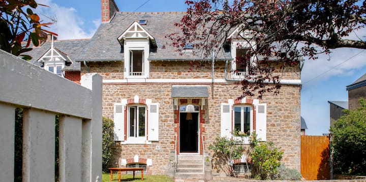 Maison à Saint Lunaire, Plage Accessible à Pied - Saint-Briac-sur-Mer
