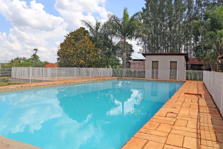 Sítio Austin, Piscina Grande! - Olímpia