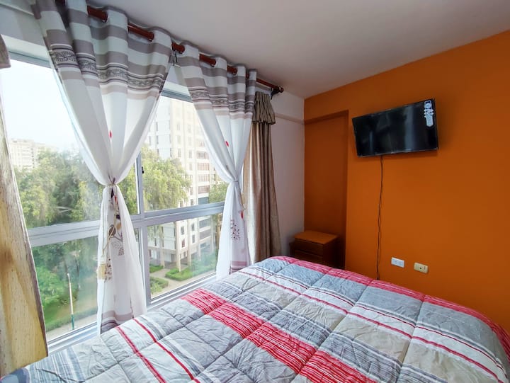 Magnífico, Cómodo Y Completo Departamento Amoblado - Lima