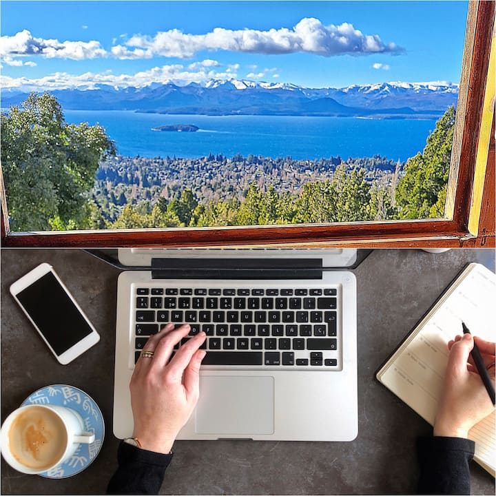 Cabaña Home Office Con Hermosa Vista En La Montaña - San Carlos de Bariloche