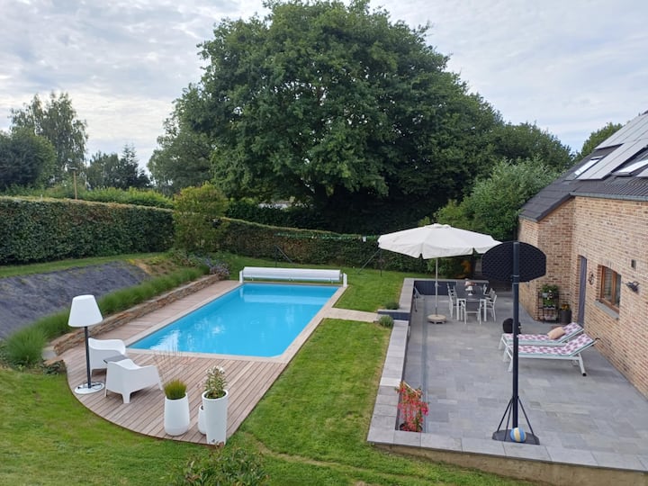 Soiron, Villa Avec Piscine Et Belle Vue - Verviers