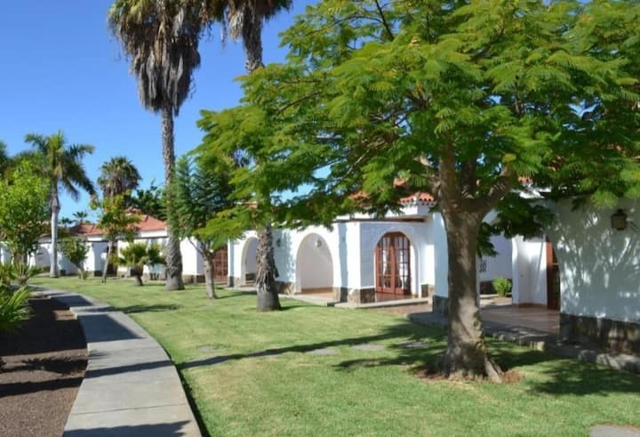 Calm & Gardens In Bungalow Parque Golf, Maspalomas - Maspalomas