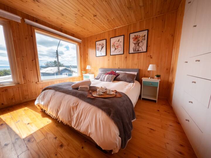 Linda Casa Con Vista Al Lago A 250 Mts De La Playa - Puerto Varas