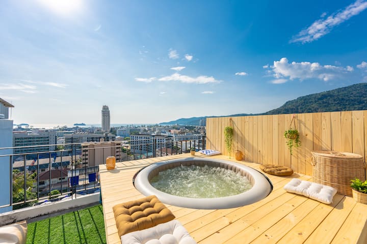 Sky Wave King Bed Room Patong - Patong Beach