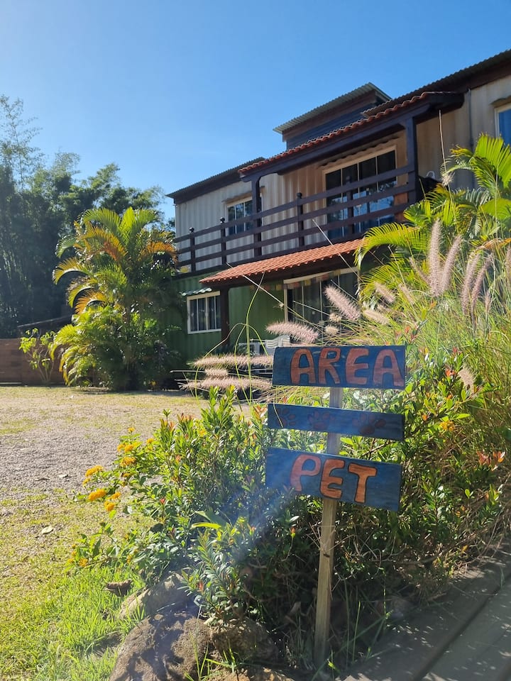 Casa Container Na Praia Da Ferrugem-estação Aracuã - Garopaba