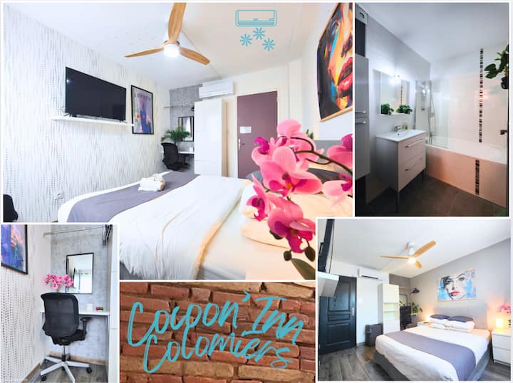 ❤️Chambre★✩clim★✩tv❤️hypercentre★✩colomiers❤️ - Colomiers