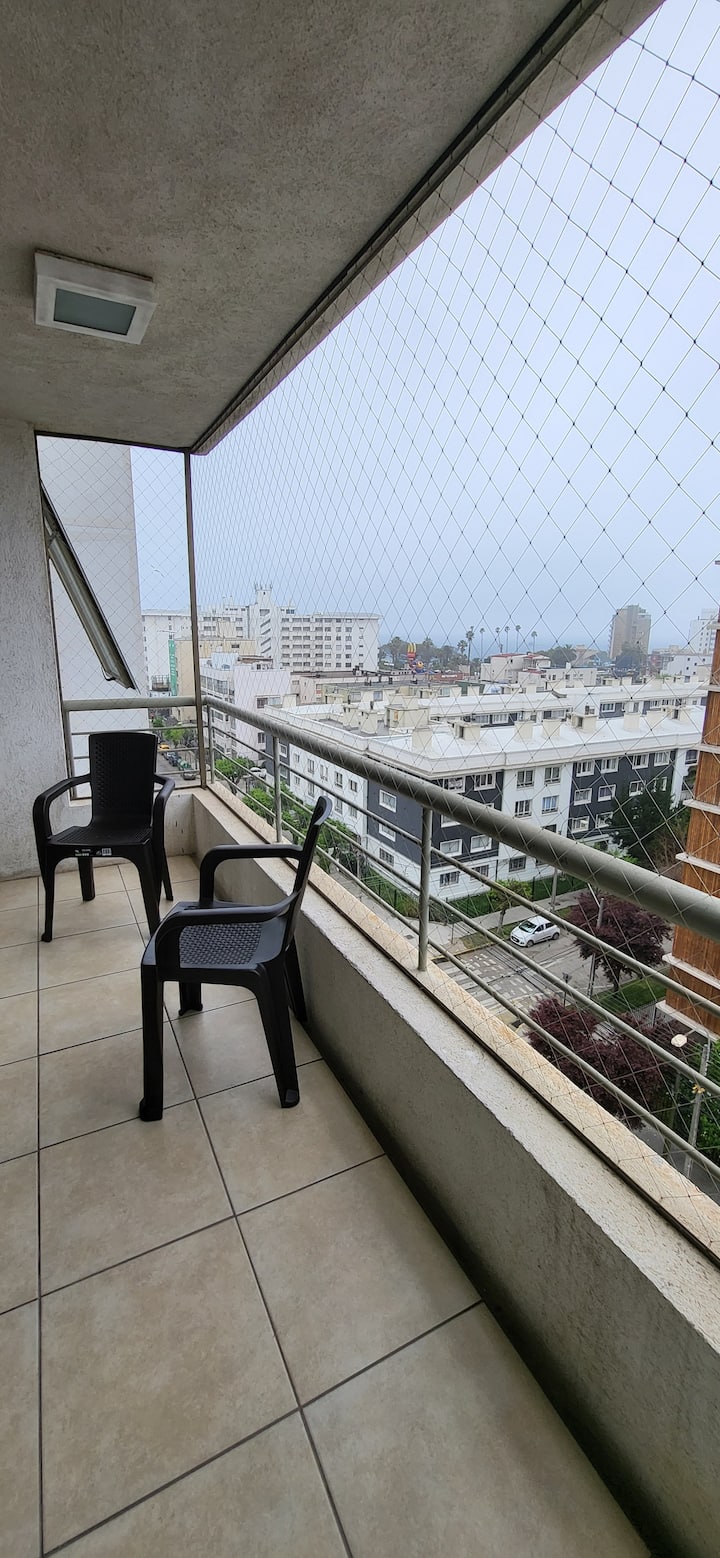 Departamento A Pasos Del Casino - Valparaíso, Chile