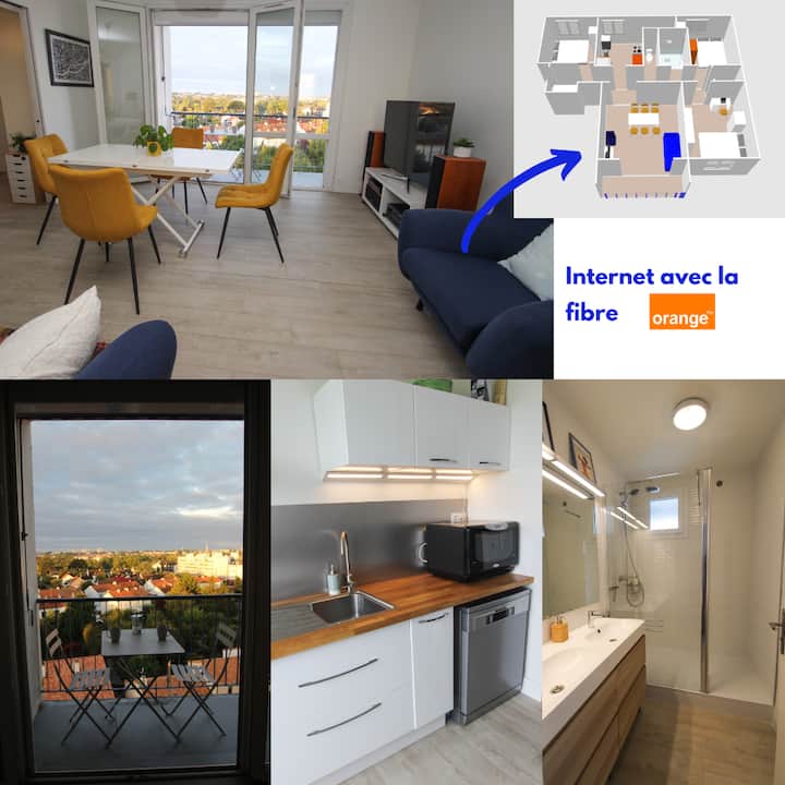Lumineux, 15mn Du Château En Busway, Parking Privé - Nantes