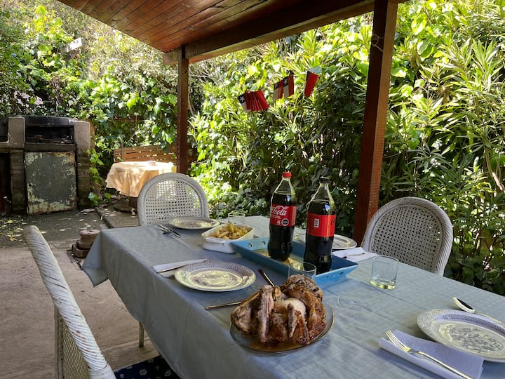 Tu Refugio En B&l: Cabaña Rústica Cerca De Playa - Algarrobo