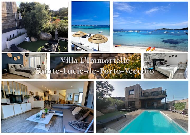 Villa Luxe Avec Piscine  Proche Plage Pinarello - Porto-Vecchio