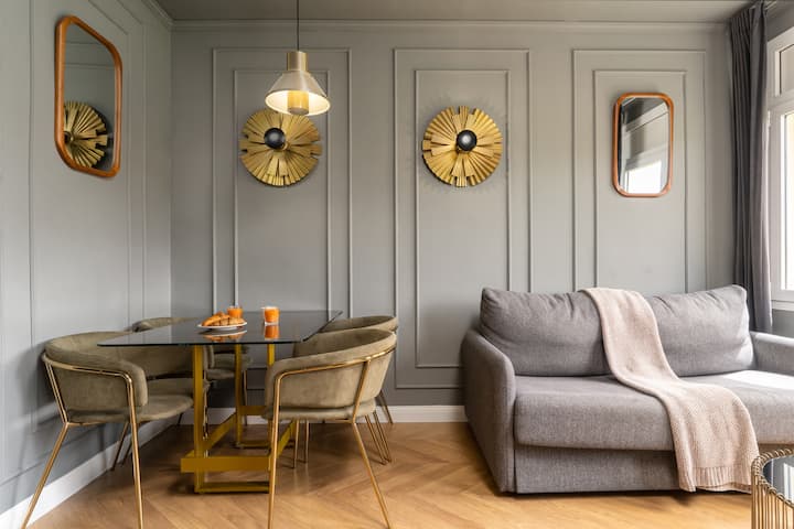 Tsa Gran Via |  1 Bed Modern Apartment - Barcelona