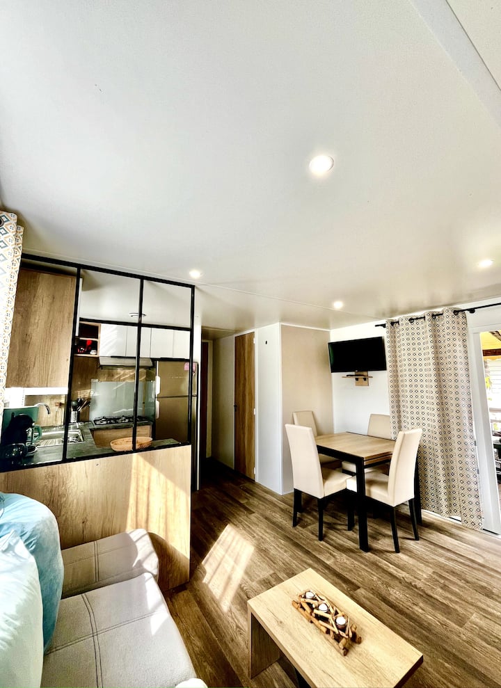 Mobil Home Cosy & Au Calme + Jardin Vue Sur Champs - Valras-Plage