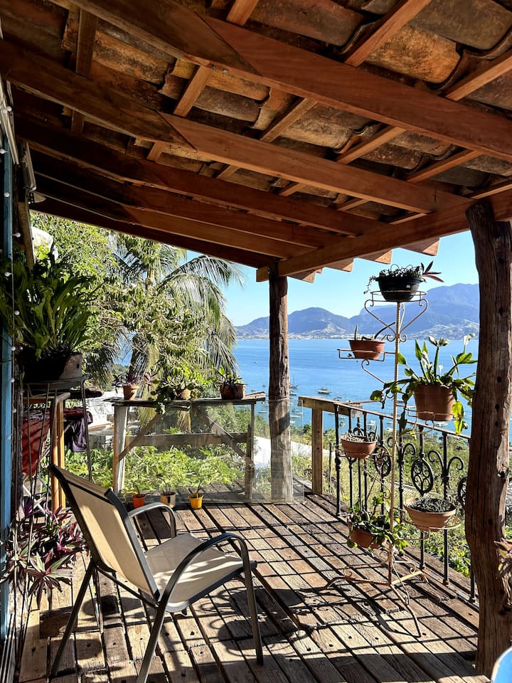 Chalé Com Vista Panoramica. - Ilhabela