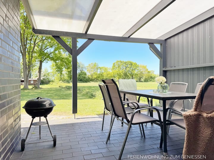 Ferienhaus Nordkönig Mit Sauna Outdoor Whirlpool - Geestland