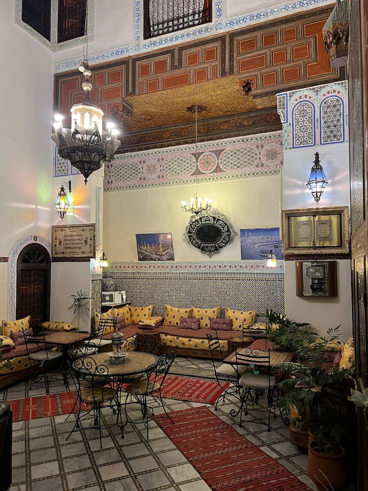 Chambre Quintuple Superieure At Riad Meski - Fes