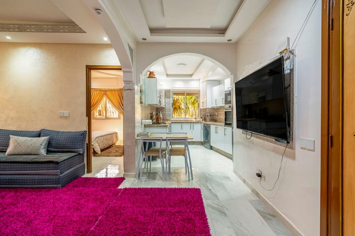 Modern 2br Cul-de-sac Gem: High-speed Internet - Marrakech