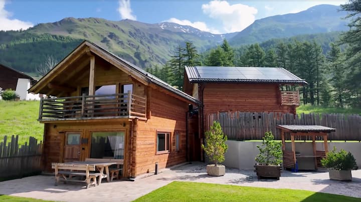 Chalets Lagaun Am Schnalstaler Gletscher Mit Sauna - Schnalstal