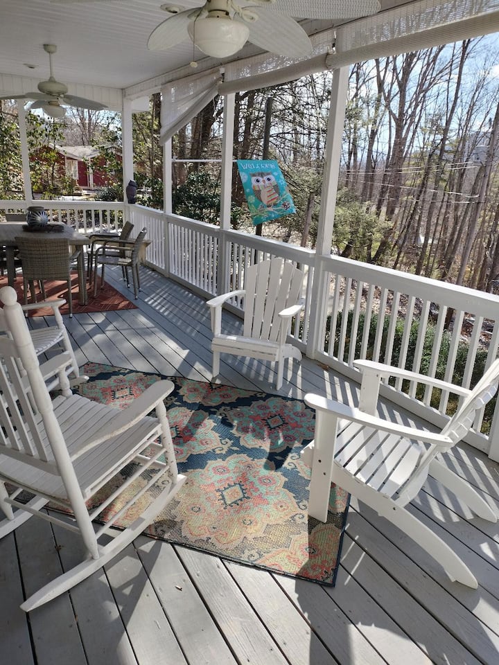 Strong Wi-fi/fire Pit/ Lake Junaluska/near Maggie - Waynesville, NC