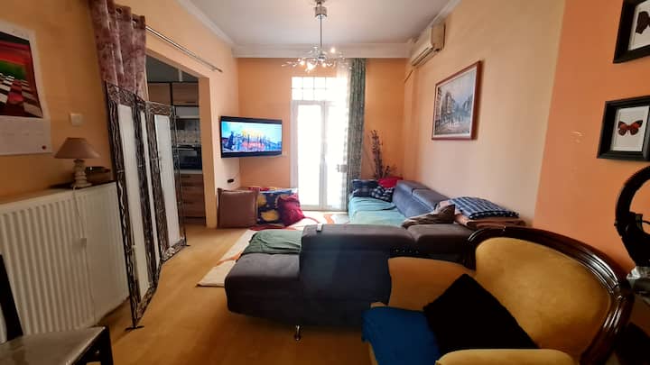 Budget & Family Friendly | City Center | 200mbps - Thessaloniki