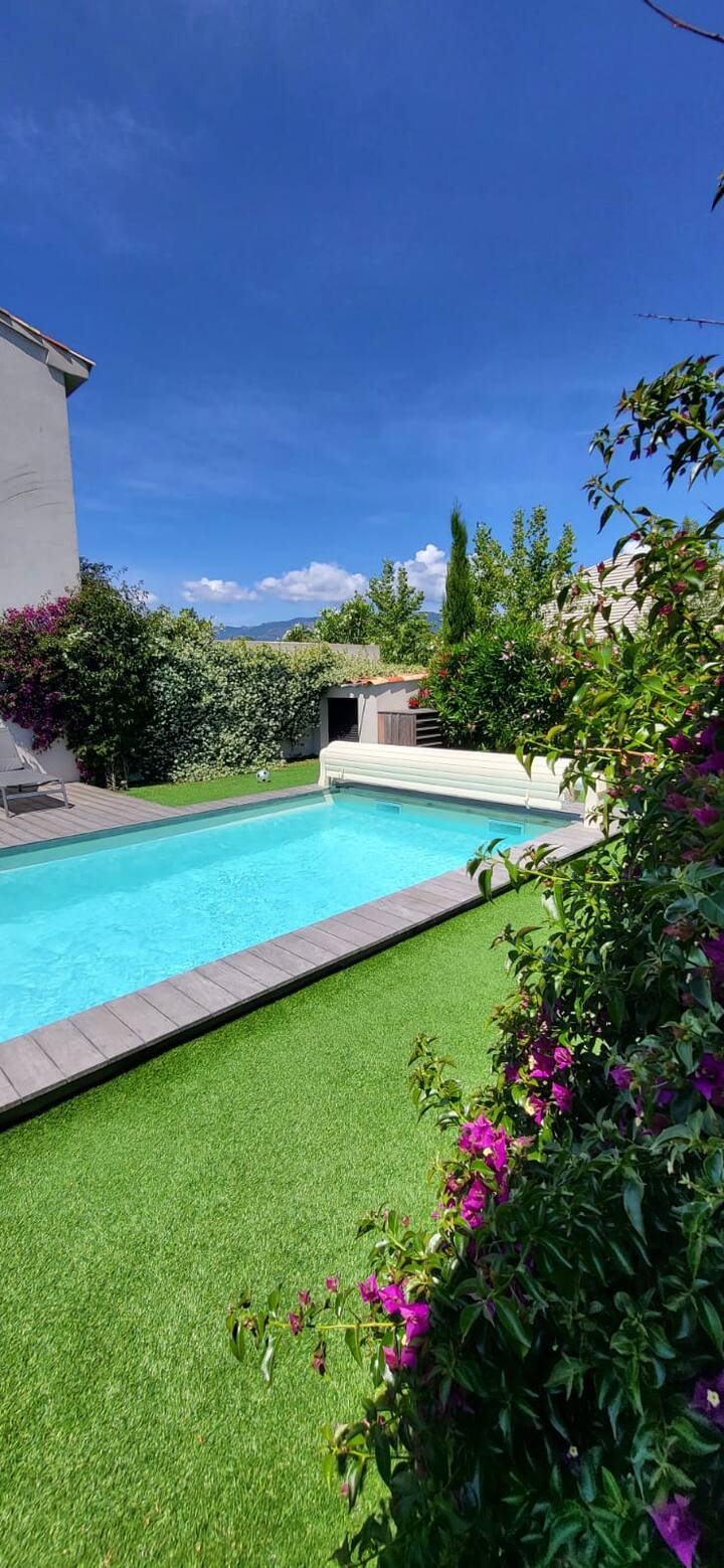 Villa 4*, 4/6 Pers, Pisc Priv 28°, Fibre Clim, Véh - Lecci