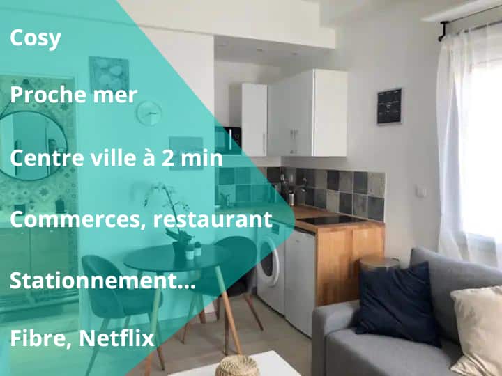 "Petit Havre De Paix" - Studio Cosy Rue De Paris - ibis Le Havre Centre