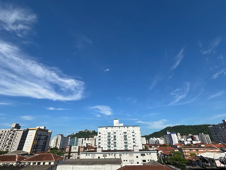 Apartamento Amplo Em Santos - Santos