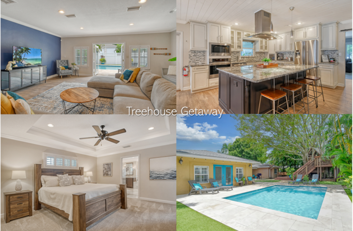 Treehouse Getaway | Pool | Beach Gear | Kid Haven - Anna Maria Island, FL