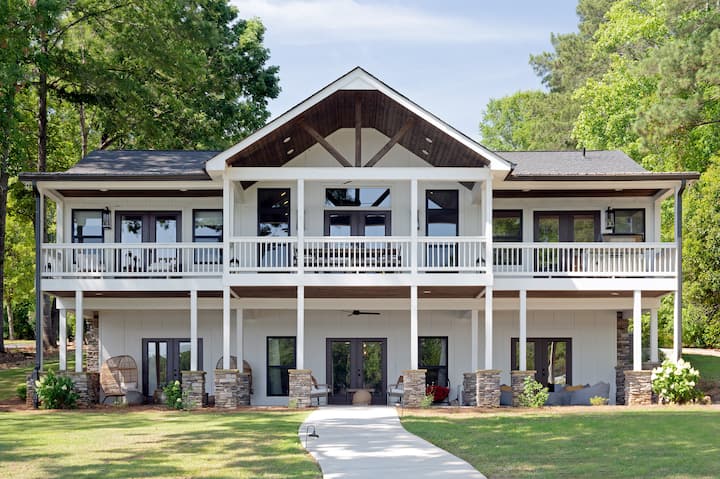Dock + Swim Spa + Golf Sim Game | 1 Hr To Athens - Eatonton, GA